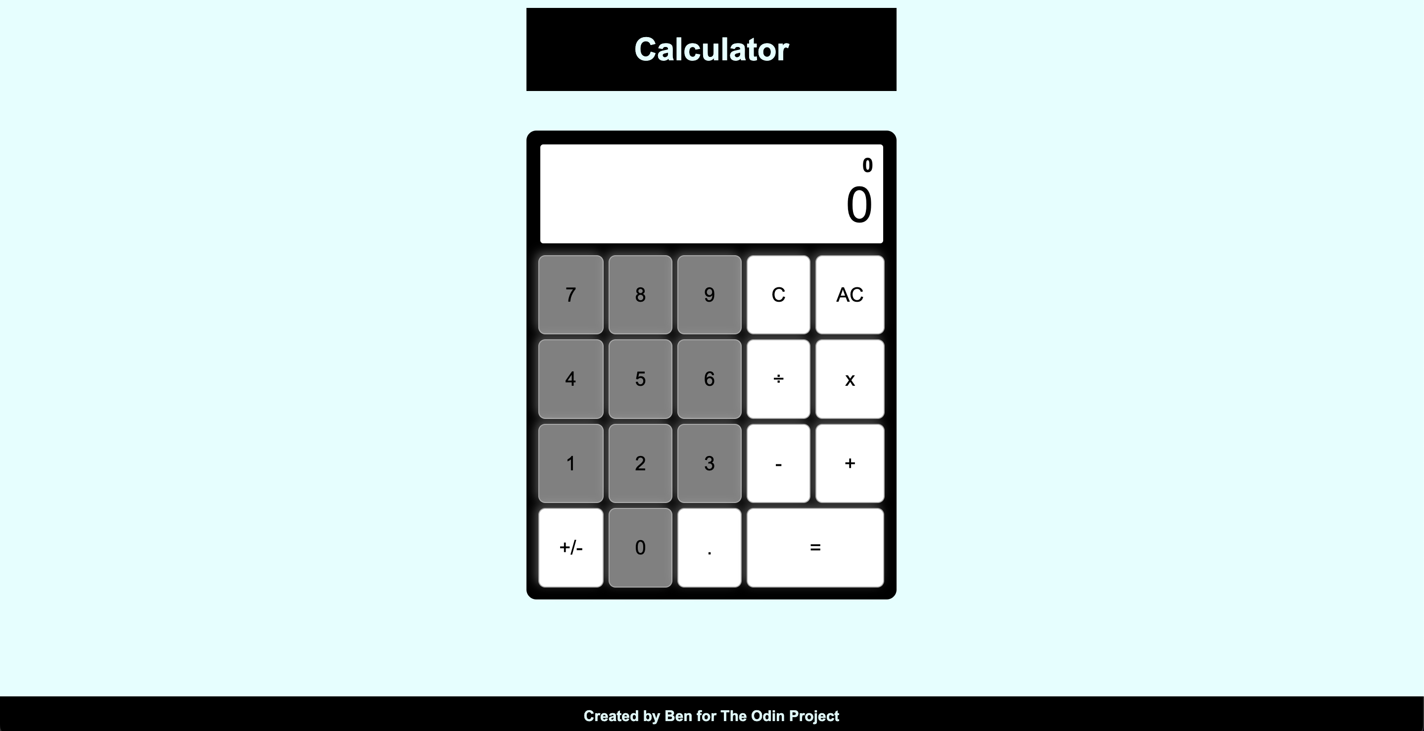 GitHub - Baguirre03/calculator