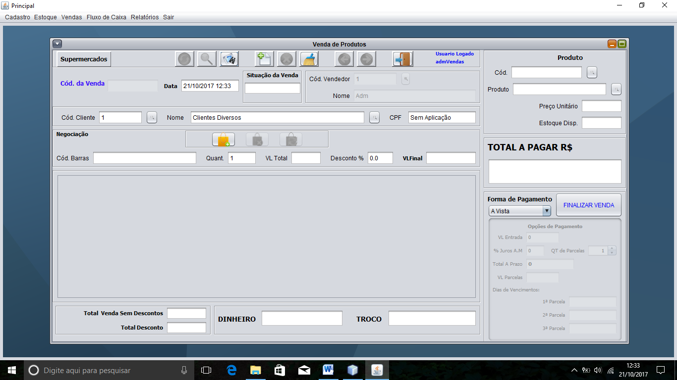 GitHub - LucasPAnjos/Soft_Vendas_Completo: Desenvolvido usando ...