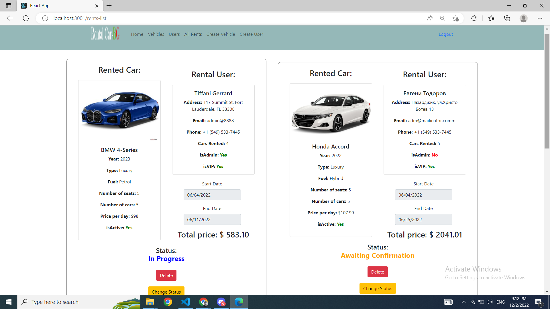 GitHub - MetinTrampov/Rental-Car-BG: reactApp