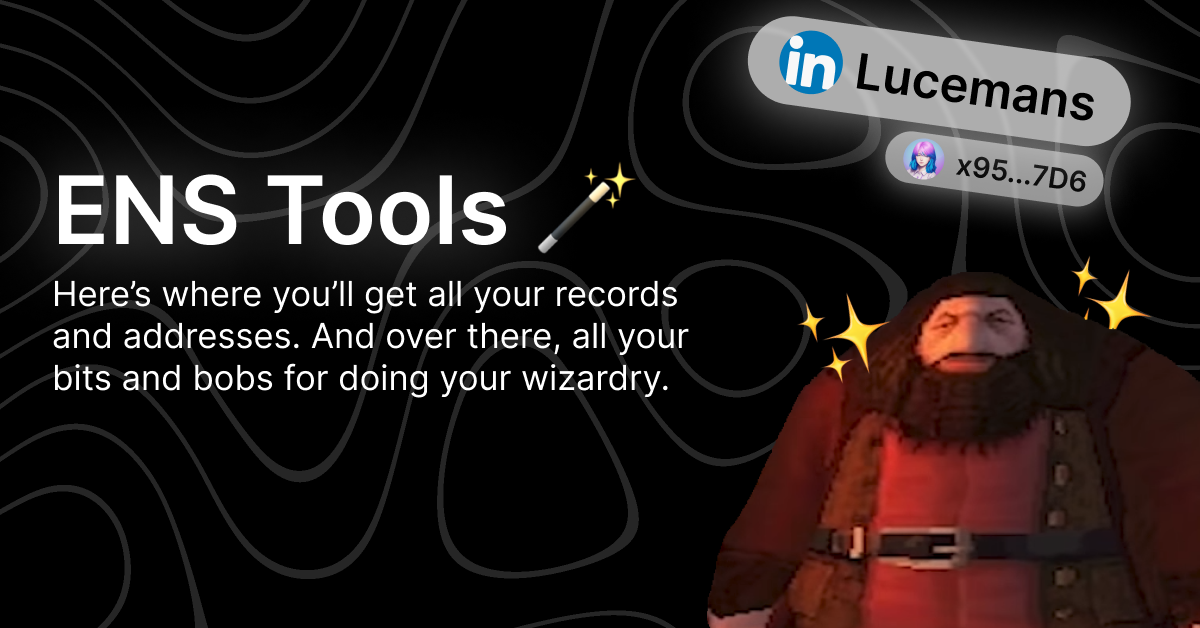 GitHub - v3xlabs/ens-tools: All your bits and bobs for ENS. A package with a bit of everything