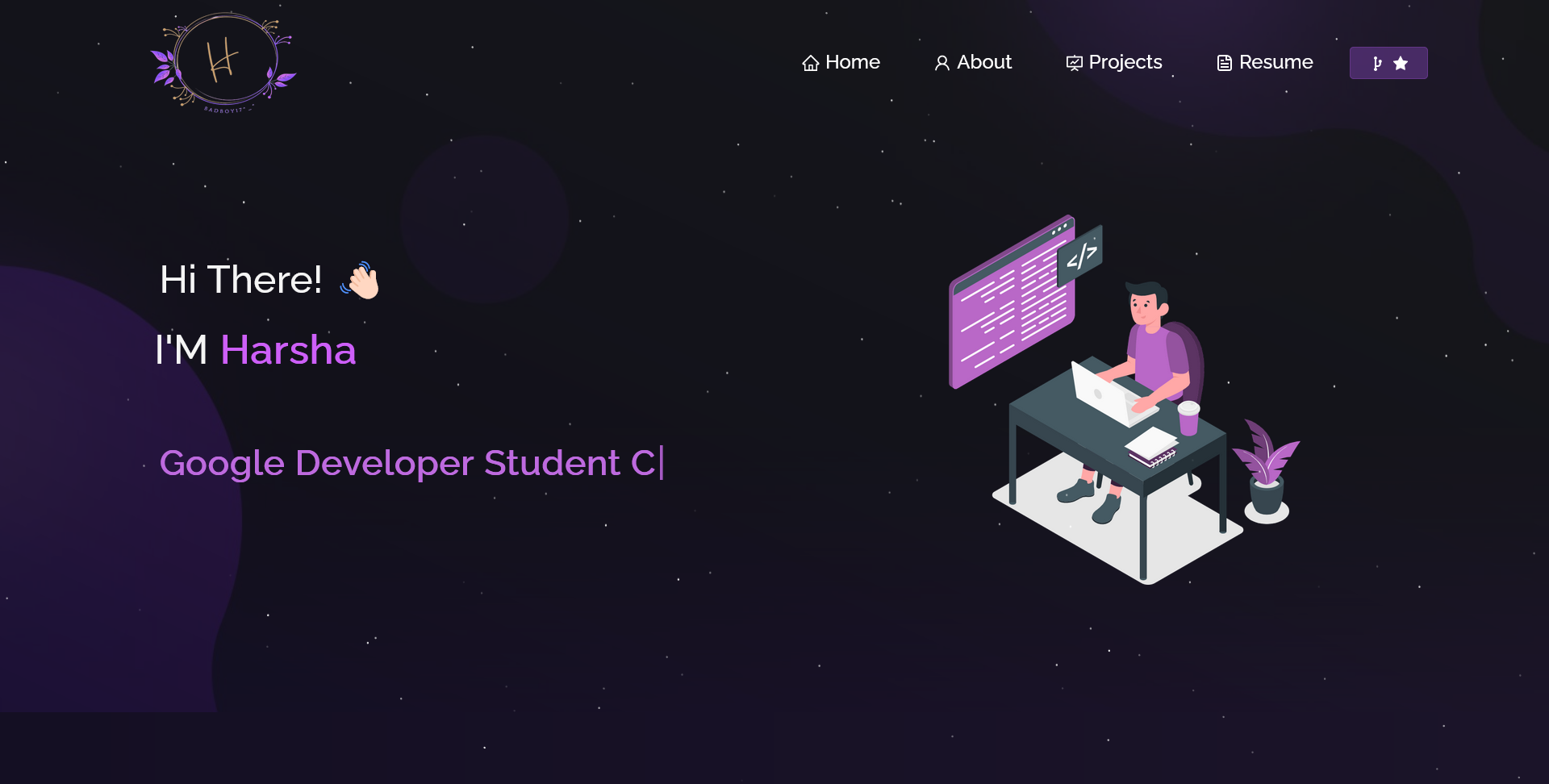 Github Harsha R 2020portfolio Harsha 