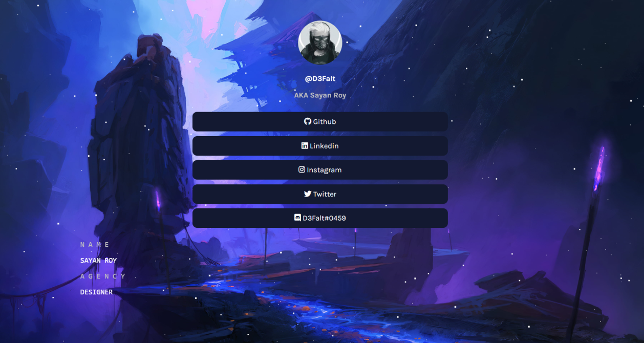 GitHub - D3FaltXD/tree: A linktree alternative
