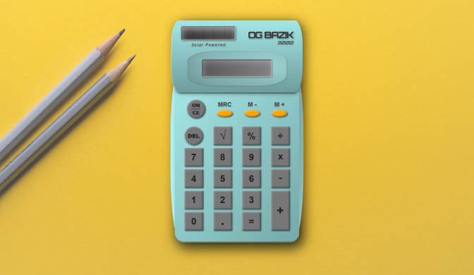 GitHub - cavemutt/Old-School-Calculator: An all-CSS-styled 80's Solar ...