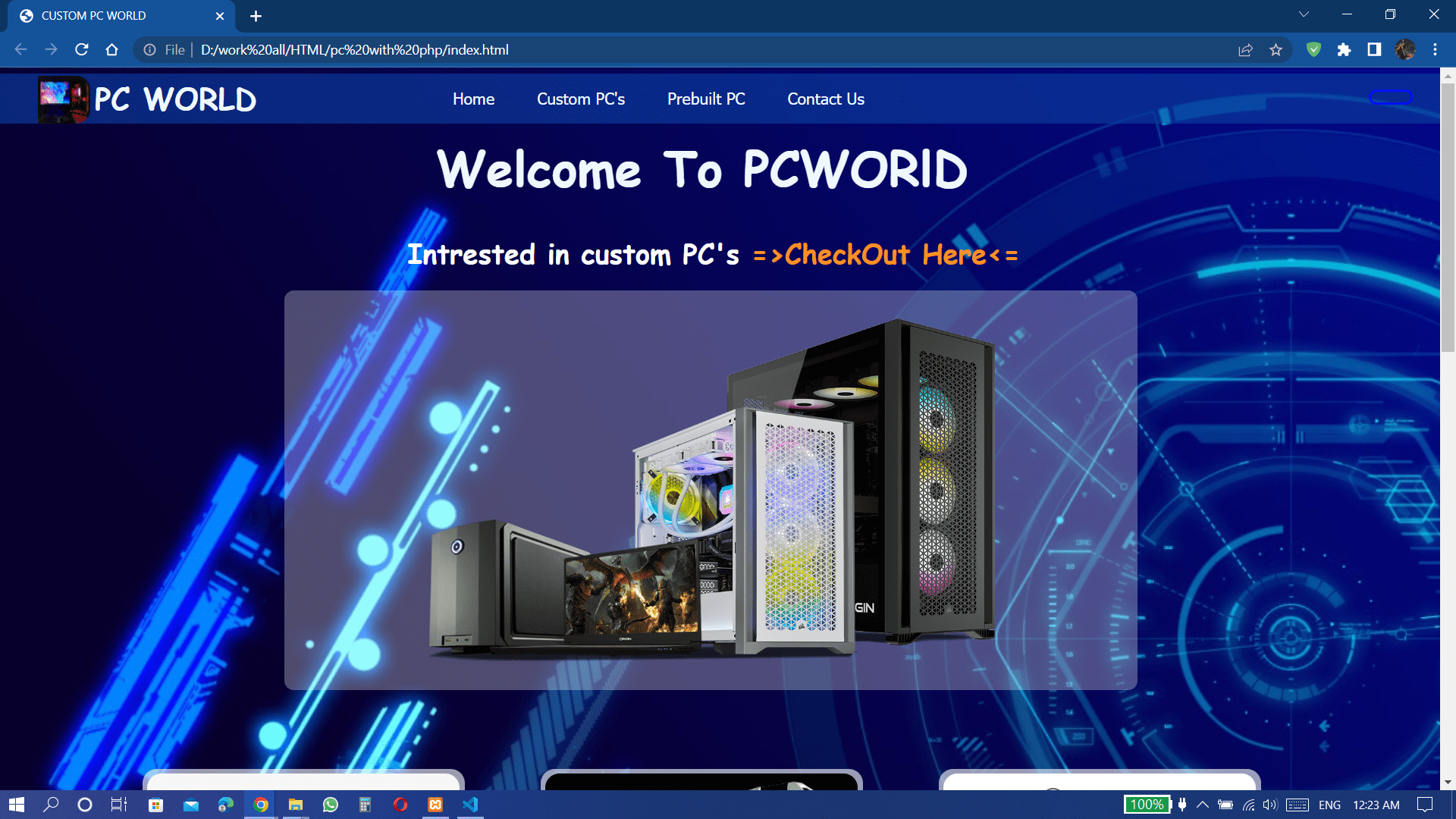 GitHub - GAVIPRASAD/PC-WORLD