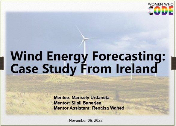 Wind Energy Forecasting 4 Ar Irelandrenewableproject Ipynb At Main · Marisely Wind Energy