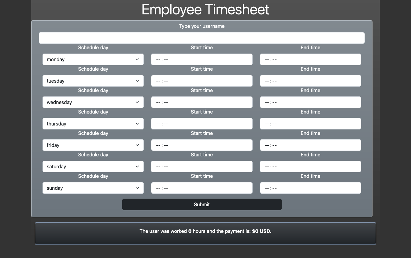 GitHub - alkiory/timesheet