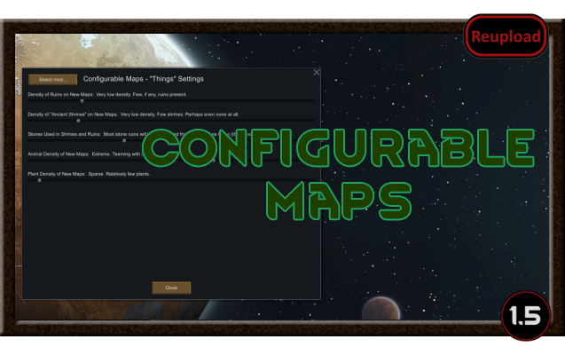 GitHub - emipa606/KVConfigurableMaps: Repository for the Rimworld mod named [KV] Configurable ...