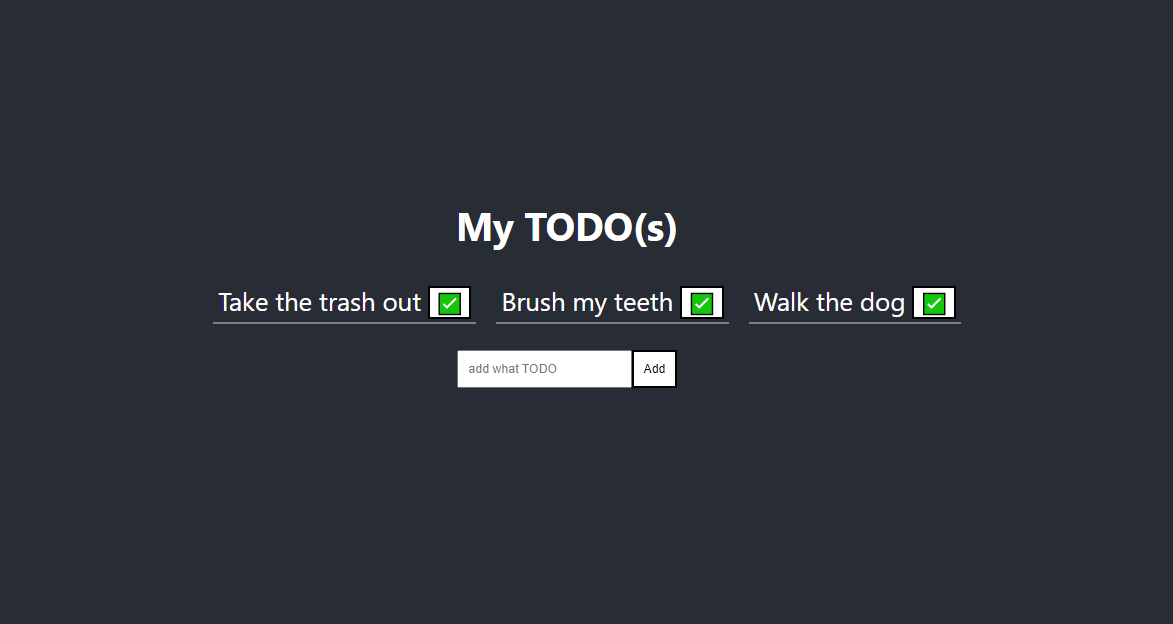 GitHub - ThatZiv/todos: Simple single-paged application for managing tasks locally