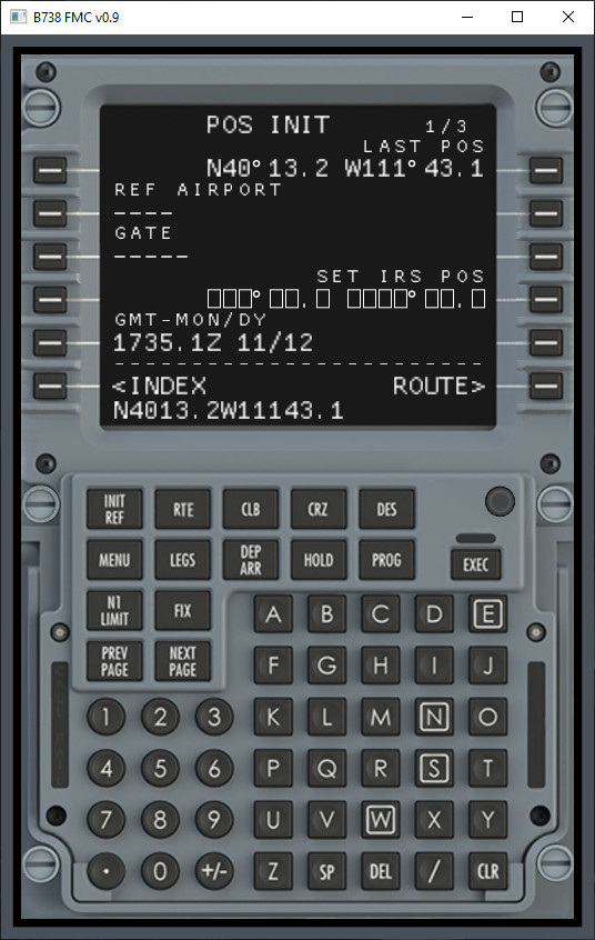 GitHub - ChrisInUT/B738-FMC-Popup: Provides a popup FMC window for use ...