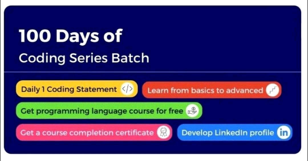 GitHub - ameya-6964/Talent-Battle-100-Days-Coding-Challenge: Practicing ... GitHub - ameya-6964/Talent-Battle-100-Days-Coding-Challenge: Practicing ...