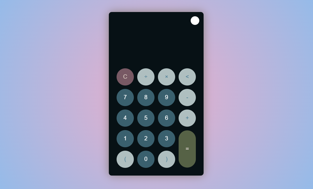 Light And Dark Mode Calculator Script At Master · Techvaness Light And