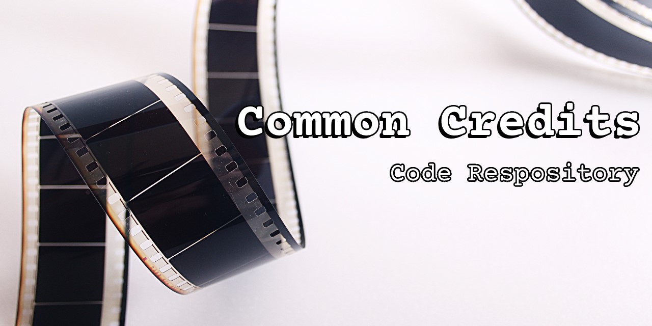GitHub - niclad/common-credits