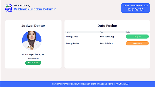 GitHub - Coxiz/display-klinik-v2-template: HTML+CSS
