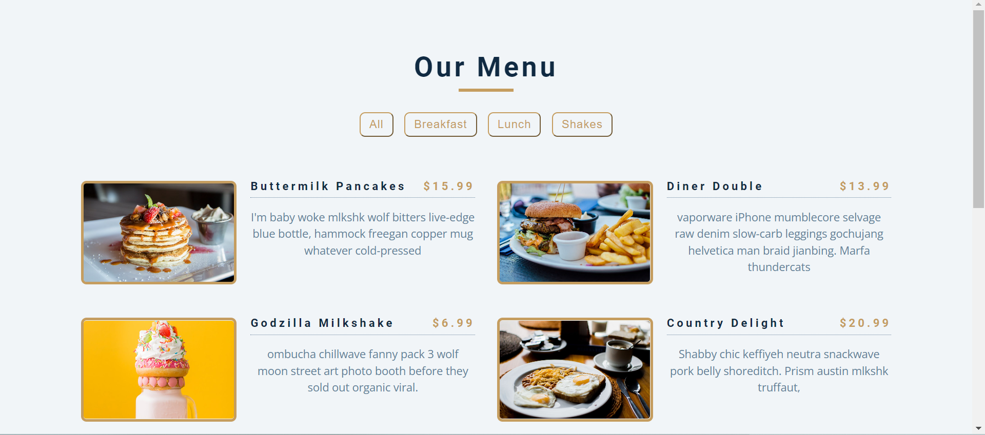 GitHub - adityaBadajena09/Menu-project: This is a project that displays ...