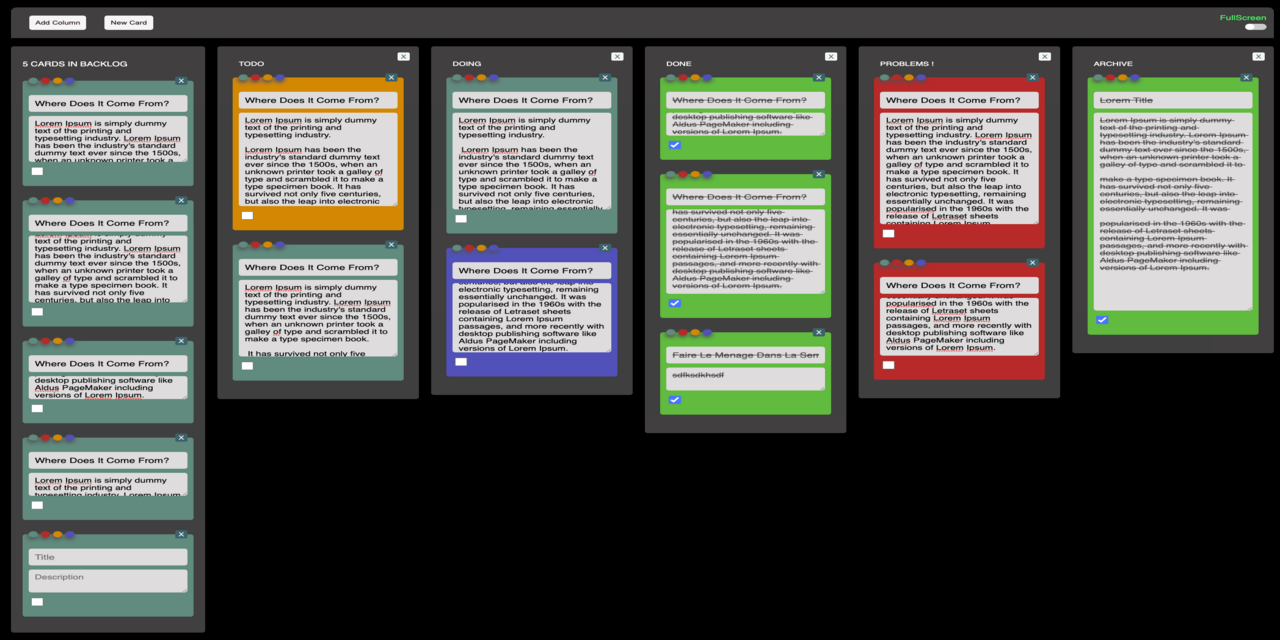 Github Simonchabrier Trello Front End Vanilla Javascript Drag And Drop Trello System