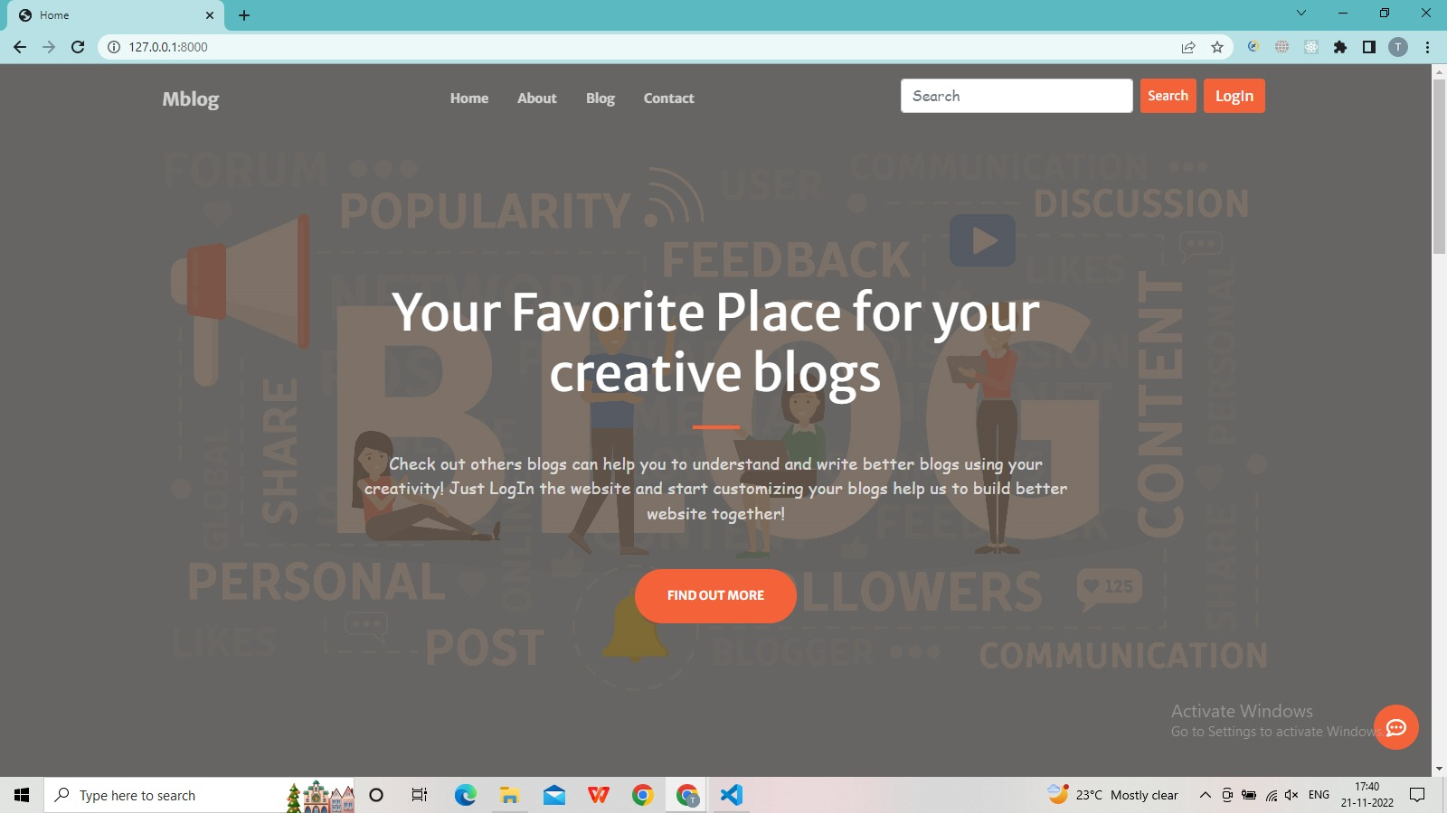GitHub - tbiswas1074/Mblog