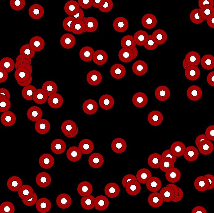 GitHub - elianamarshall/Circular-Collision-Detection-3: Displays bubbles within larger bubbles ...