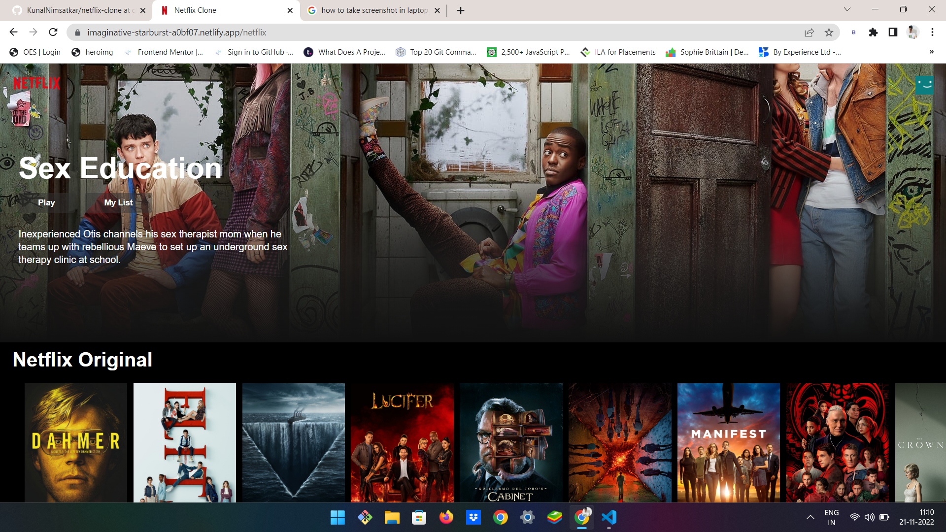 Github Kunalnimsatkarnetflix Clone Netflix Clone Using React Js With Authentication Feature