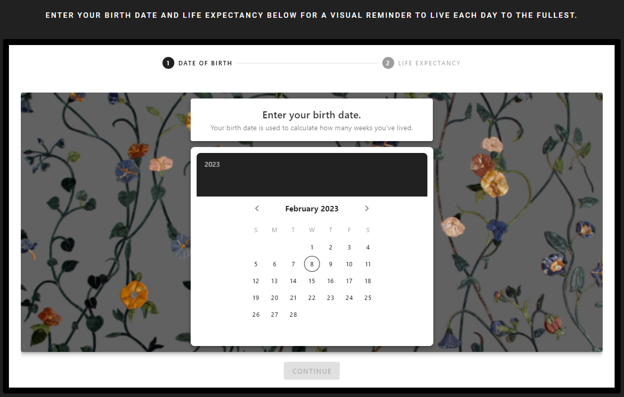 GitHub - pross326/memento-mori