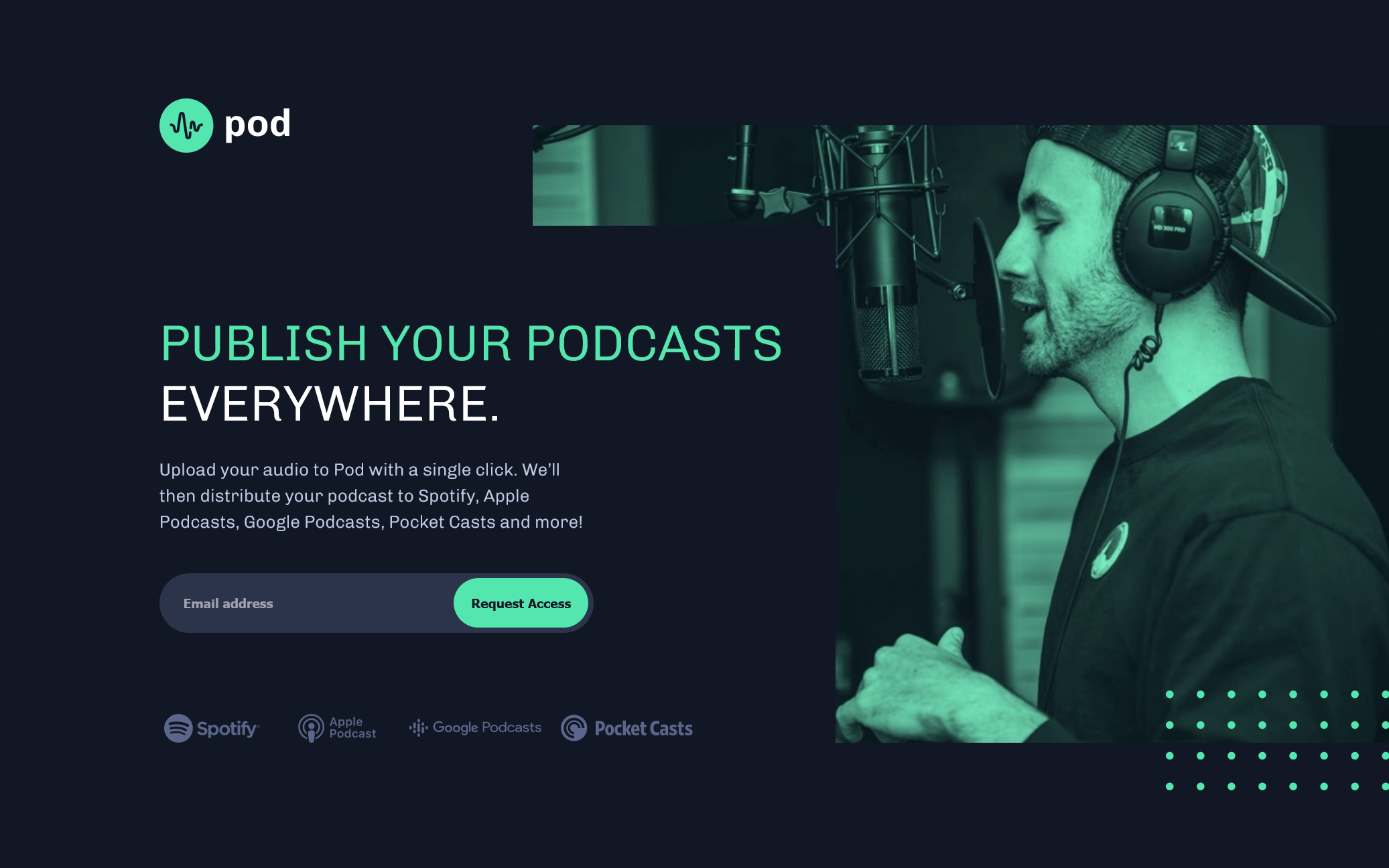 GitHub - Giulo25/pod-request-access-landing-page: Frontend mentor challenge - newbie