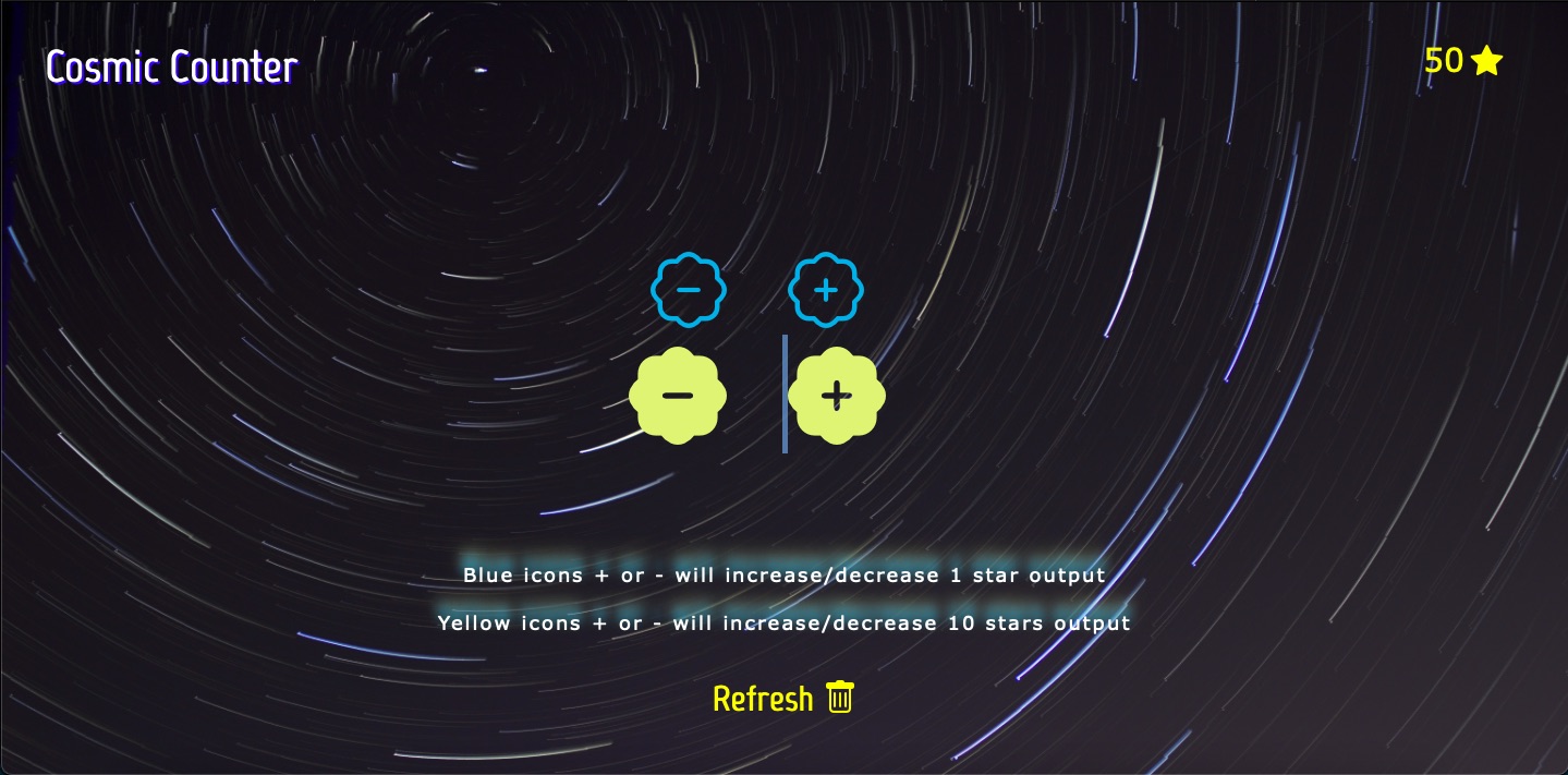 GitHub - BrunoArrostini/counter: Cosmic Counter