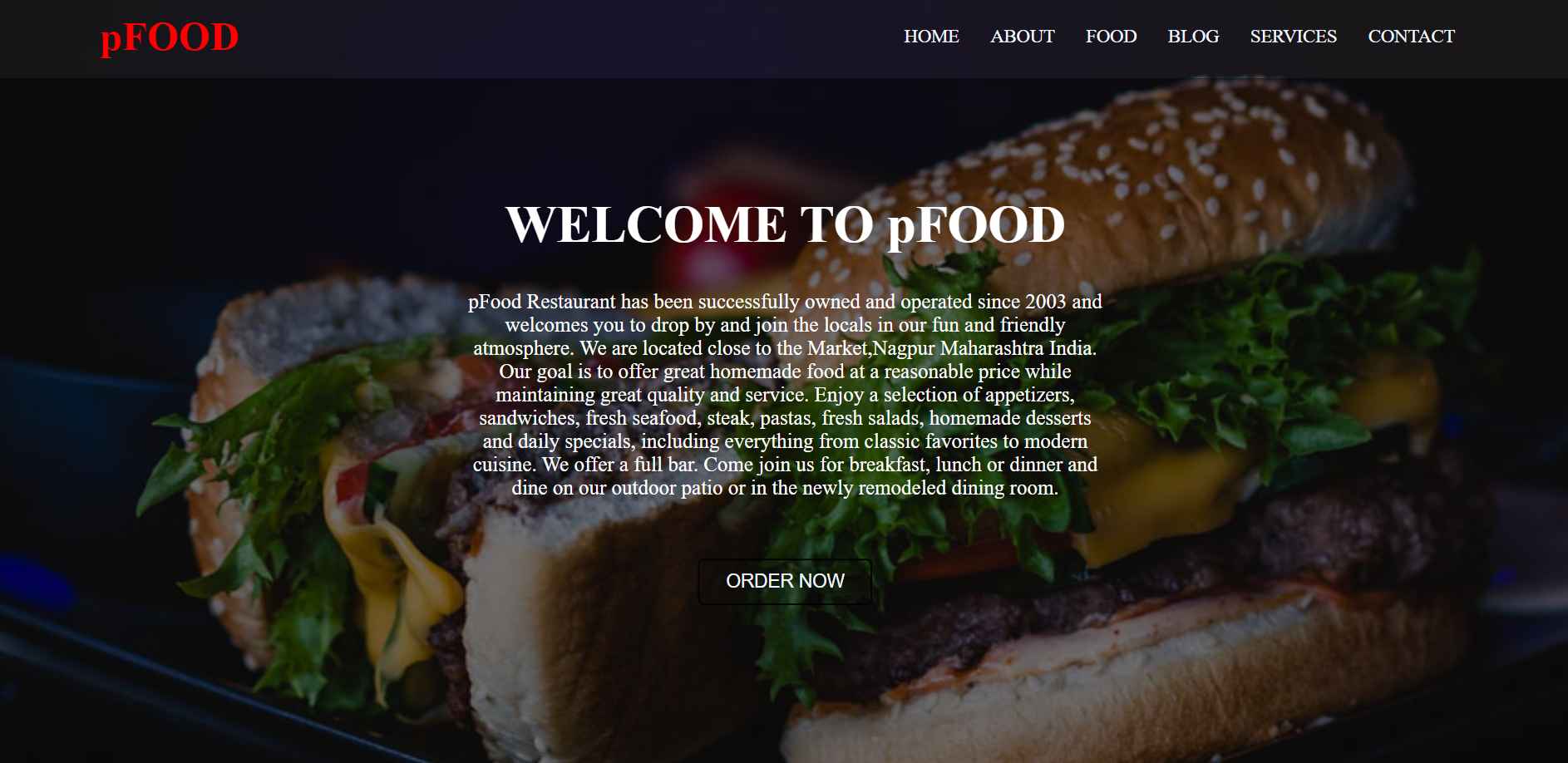 GitHub - pratikkhulge/RESTAURANT-WEBSITE: #HTML #CSS