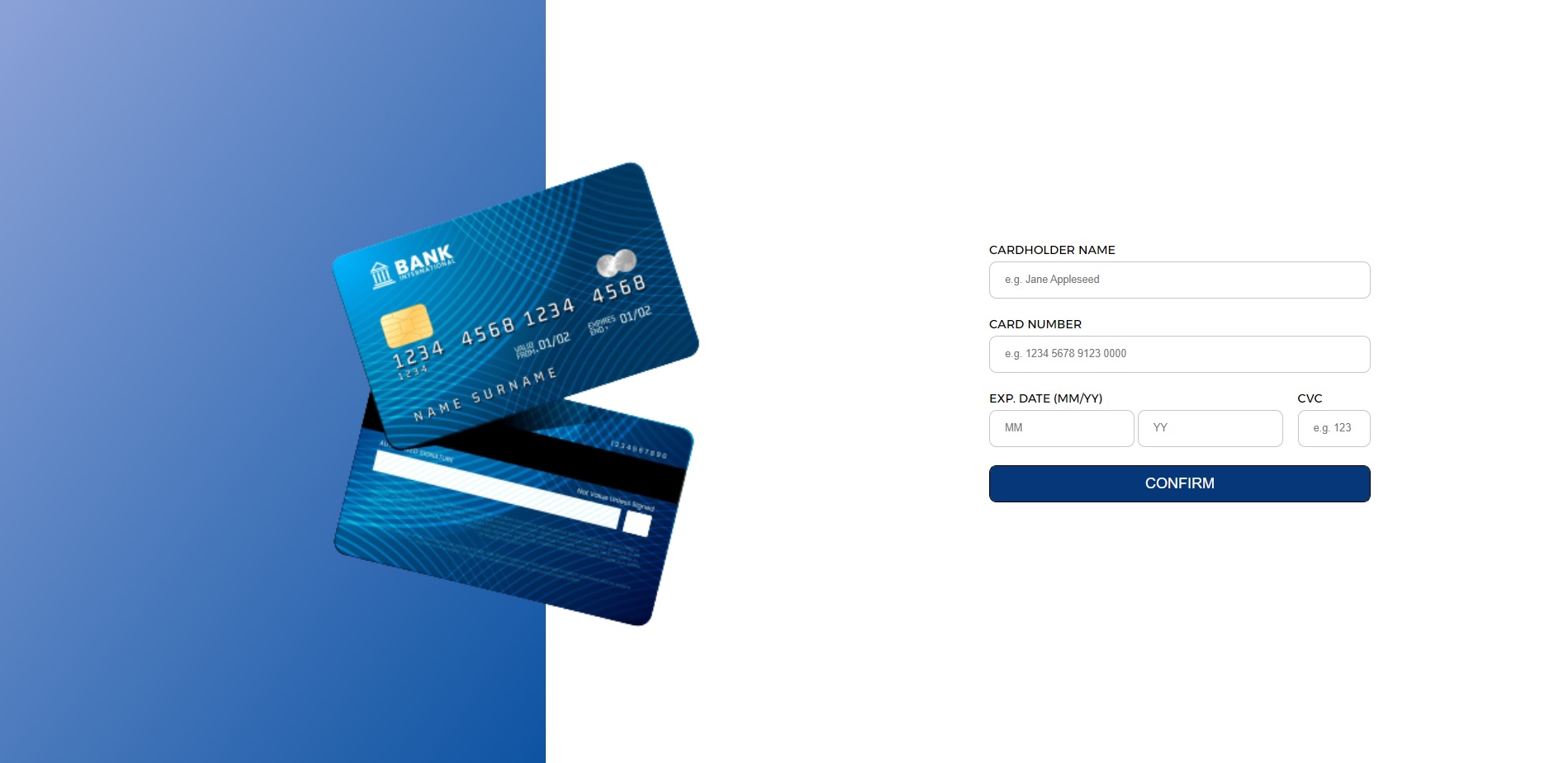 GitHub - nicopieroa/InteractiveCardDetailsForm-Practice: Este proyecto ...