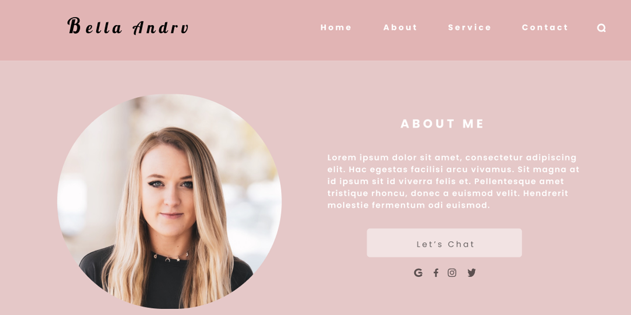 GitHub - baxtiyorabdullayev/landingPage-bellaAndrv: Landing Page: Bella Andrv's portfolio ...