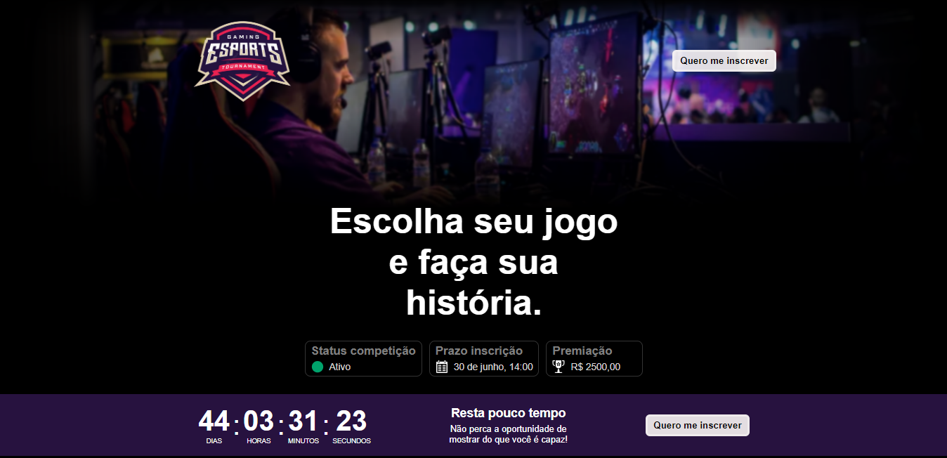 GitHub - GuiDuarte07/esport-tournament-react