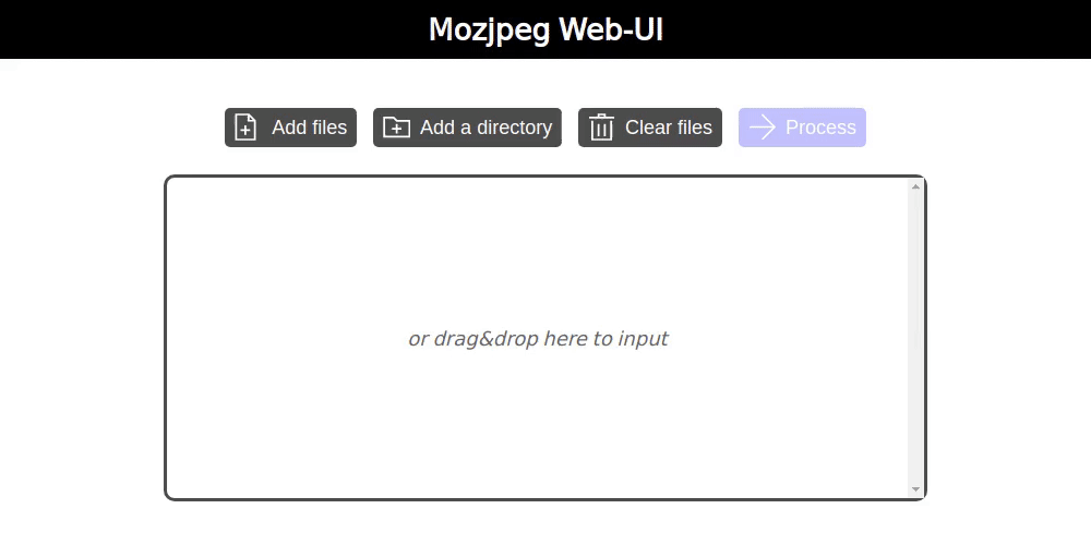 GitHub - aKuad/mozjpeg-webui: JPEG optimizing web app