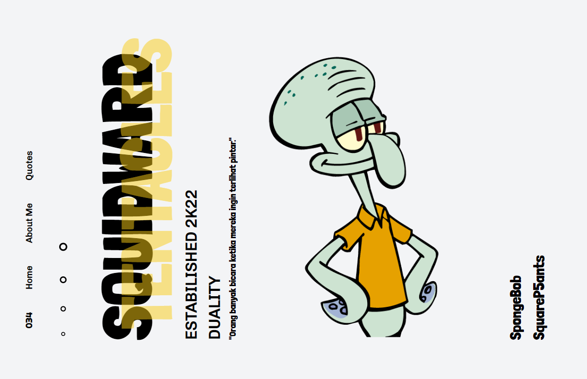 GitHub - prazzdev/squidward-landpage: Landing Page tema Squidward