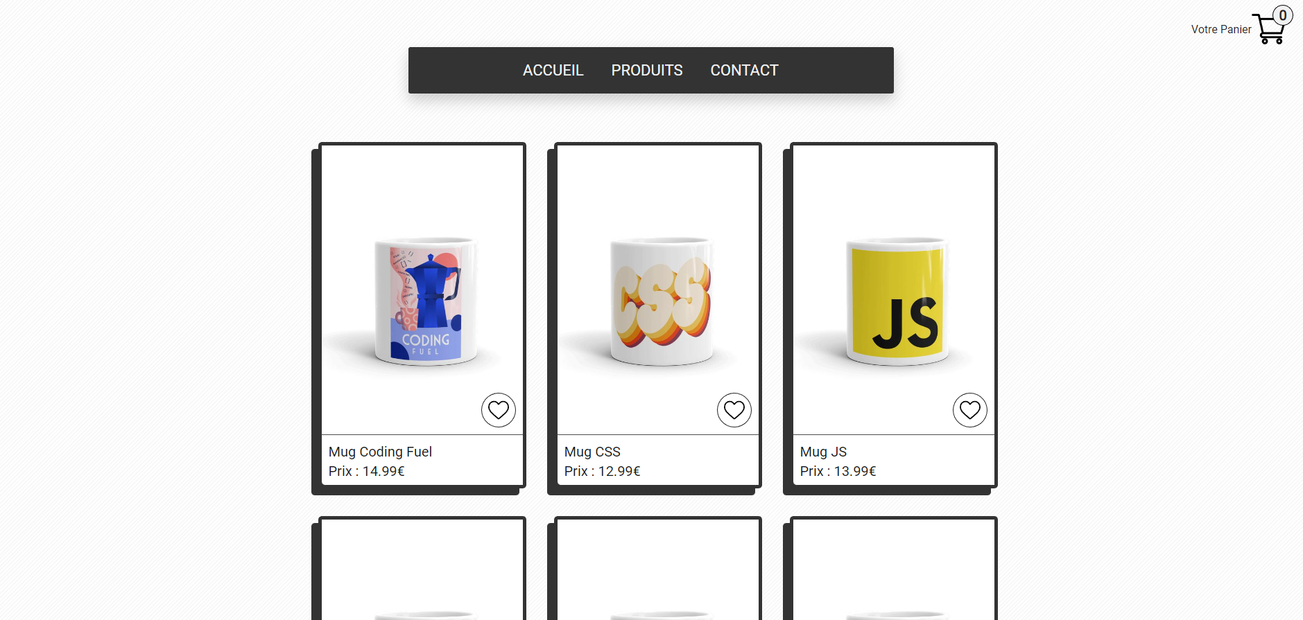 GitHub - meline-p/E-Commerce: React App