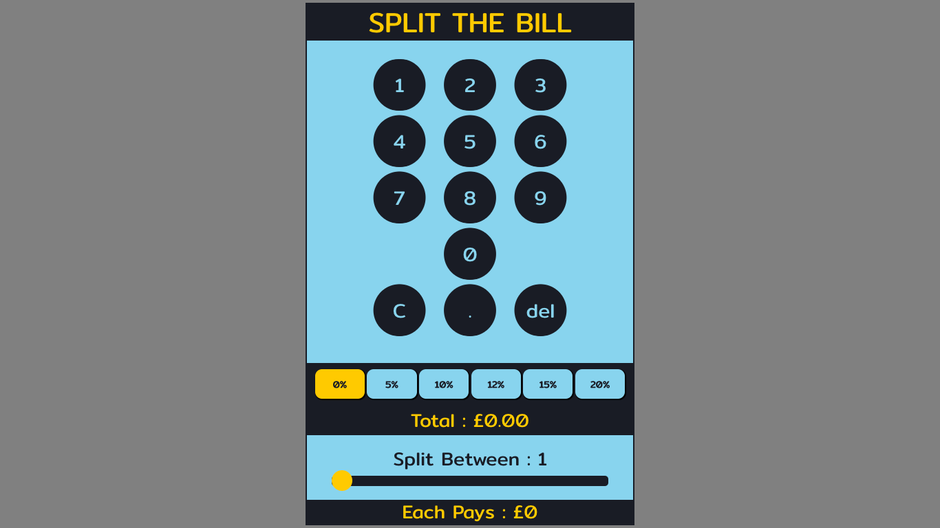 GitHub - NoahAldhous/split-the-bill: learning VueJS by building a calculator to split restaurant ...