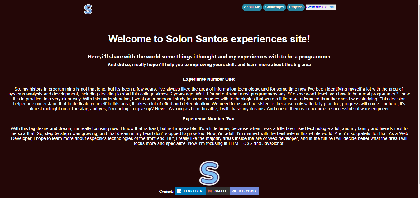 GitHub - Solon-Santos-dev/Landing-Pessoal