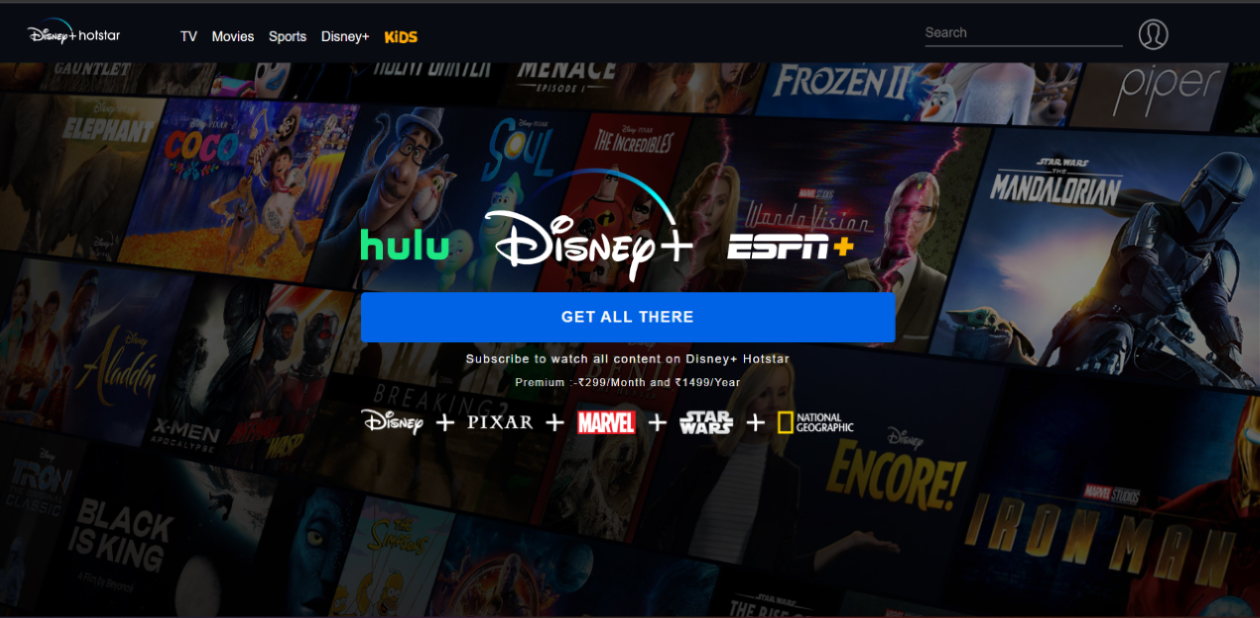 Github Srvjhadisney Hotstar Plus Clone Disney Plus Hotstar Clone Made With Reactjs React