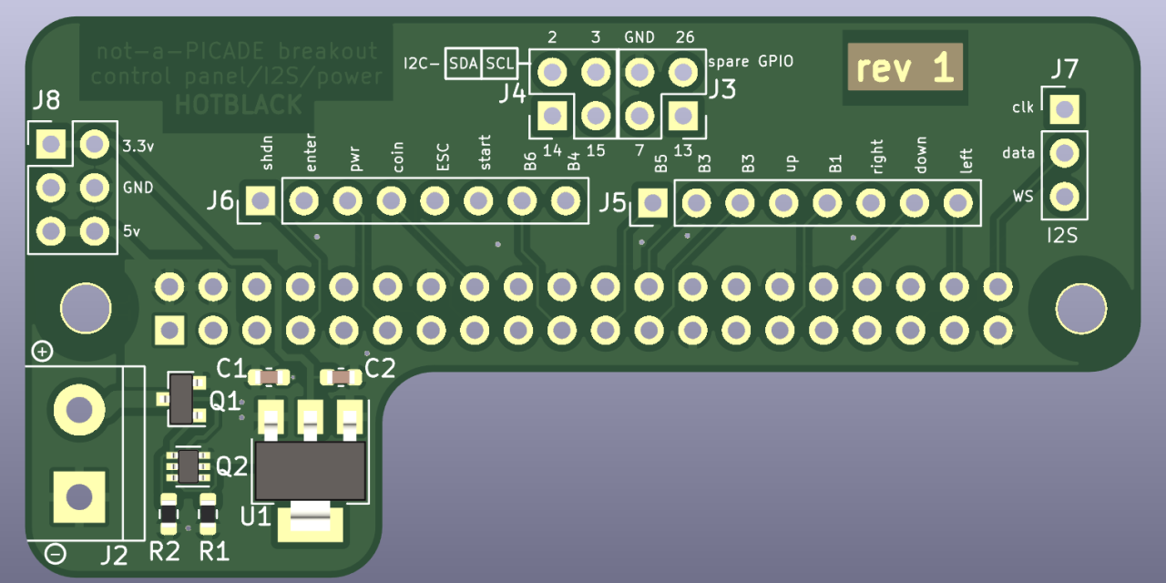 GitHub - abrugsch/retropie-minicade-hat: a simple (not a) hat to ...