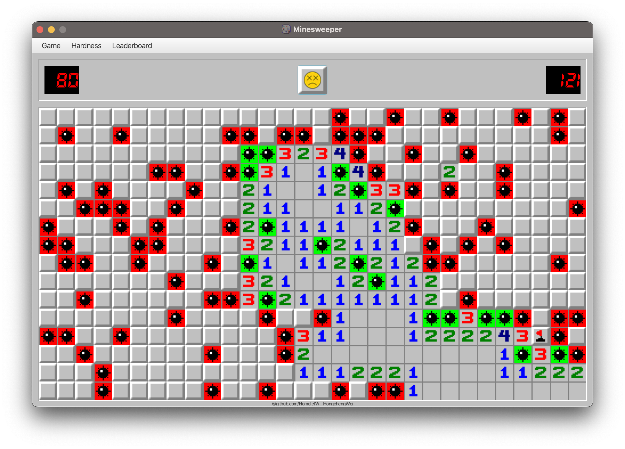 GitHub - McCannyCS/Minesweeper: Final Project - Minesweeper