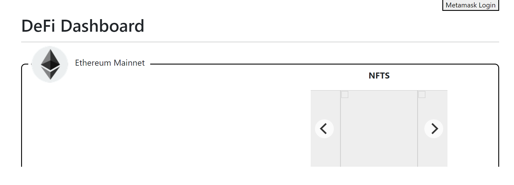 GitHub - SonnyMonroe/DeFi-Dashboard