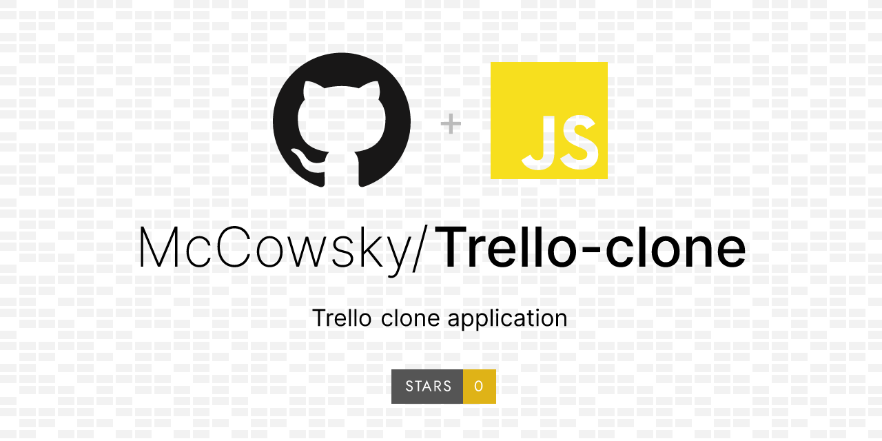 Github Mccowskytrello Clone Trello Clone Application 0718