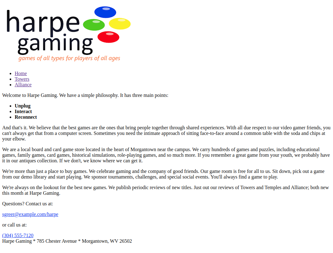 GitHub - hesbon-osoro/HarpeGaming: T1 Case Problem 4: Harpe Gaming