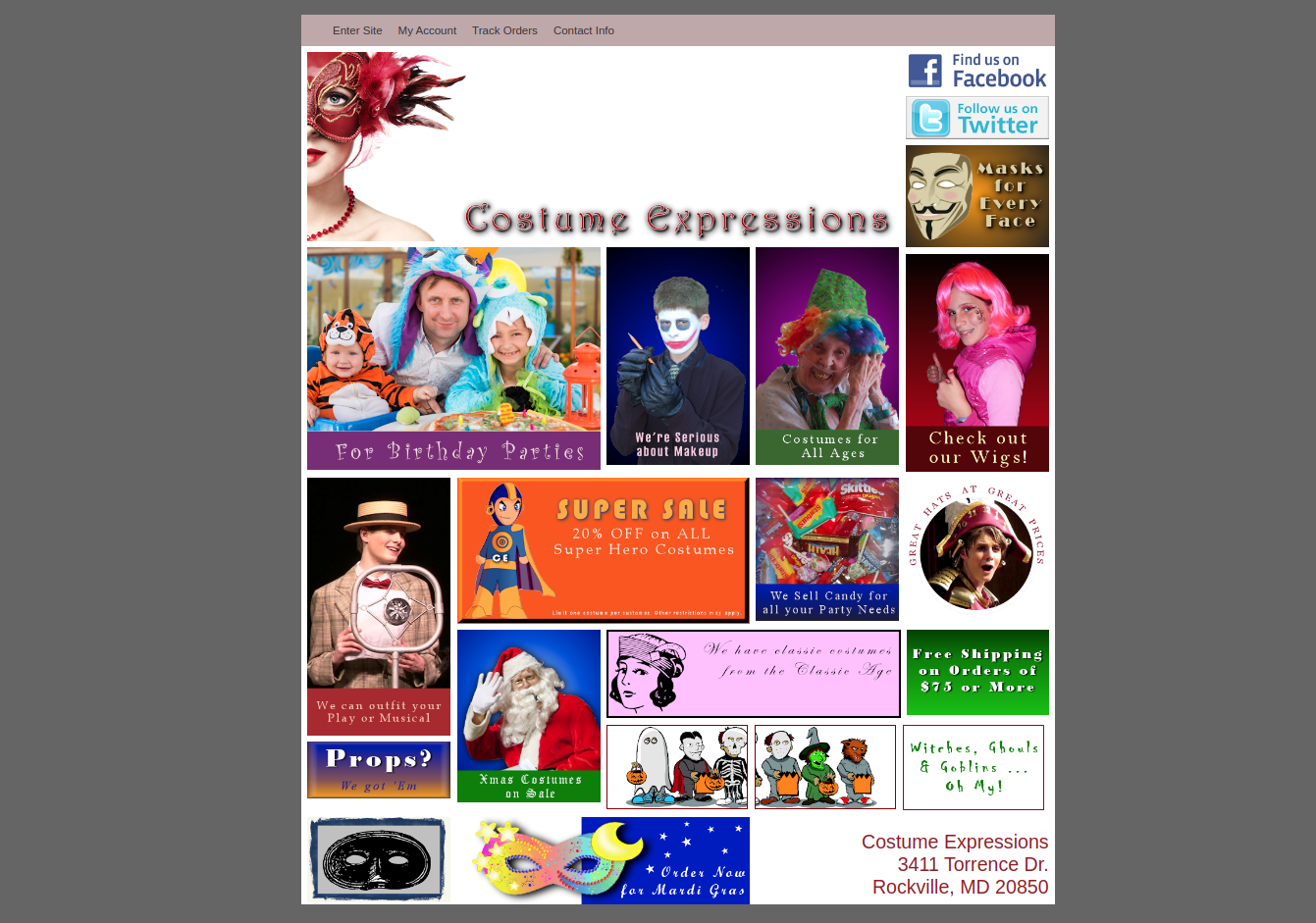 GitHub - hesbon-osoro/Costume-Expressions: T3 Case Problem 2: Costume Expressions
