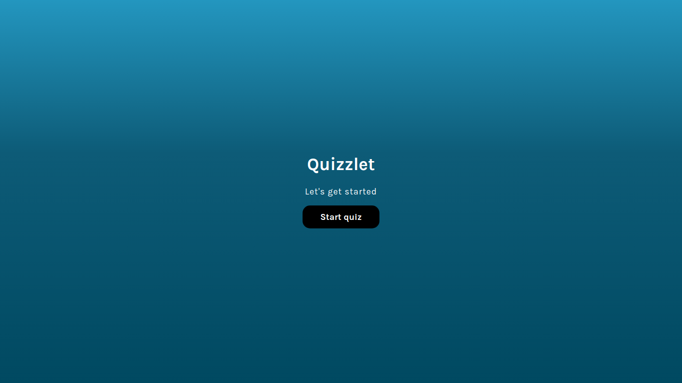 GitHub - sojinsamuel/QuizApp: Quizzlet is a web-based quiz game that helps users play against ...