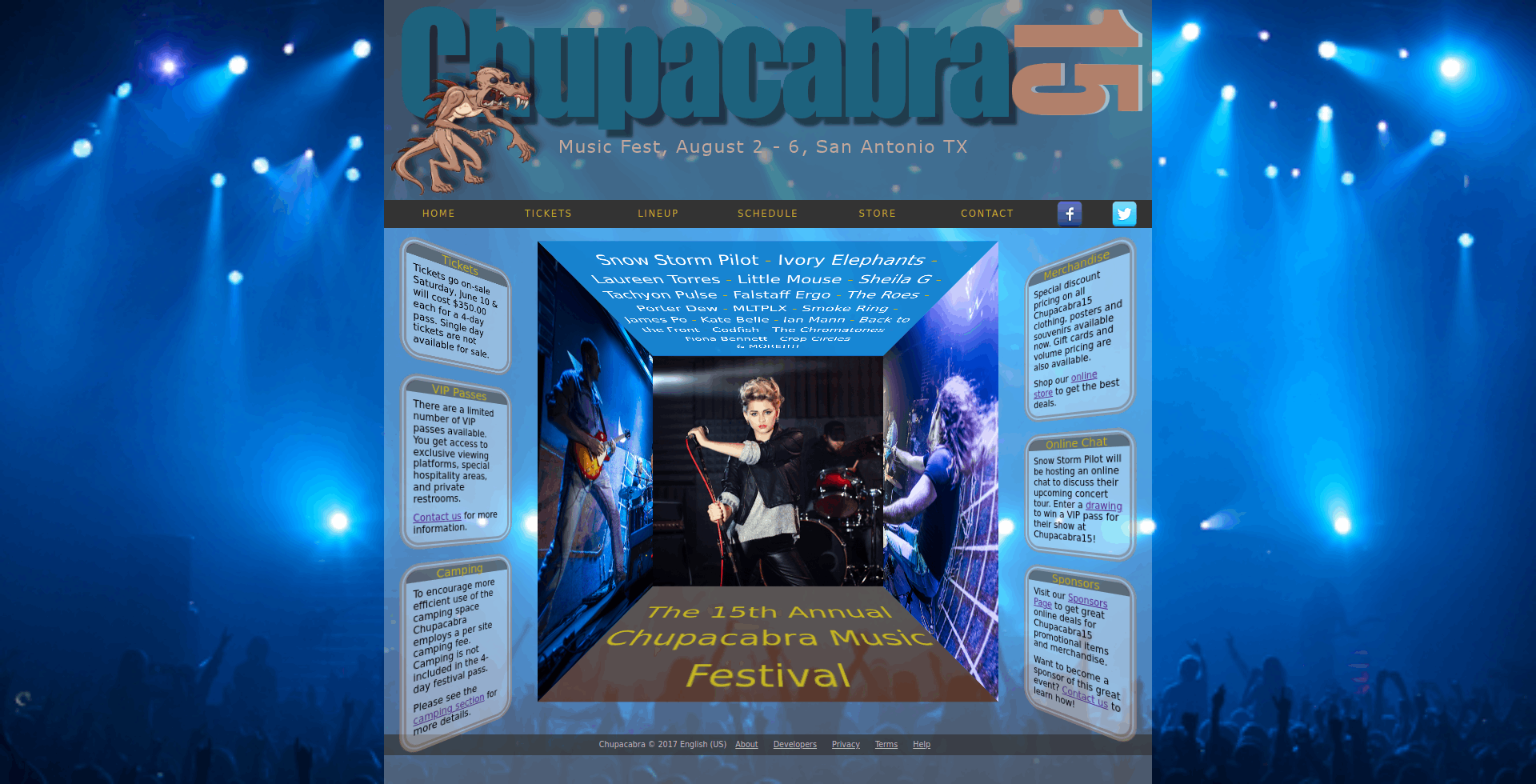 GitHub - hesbon-osoro/Chupacabra-Music-Festival: T4 Case Problem 3: Chupacabra Music Festival