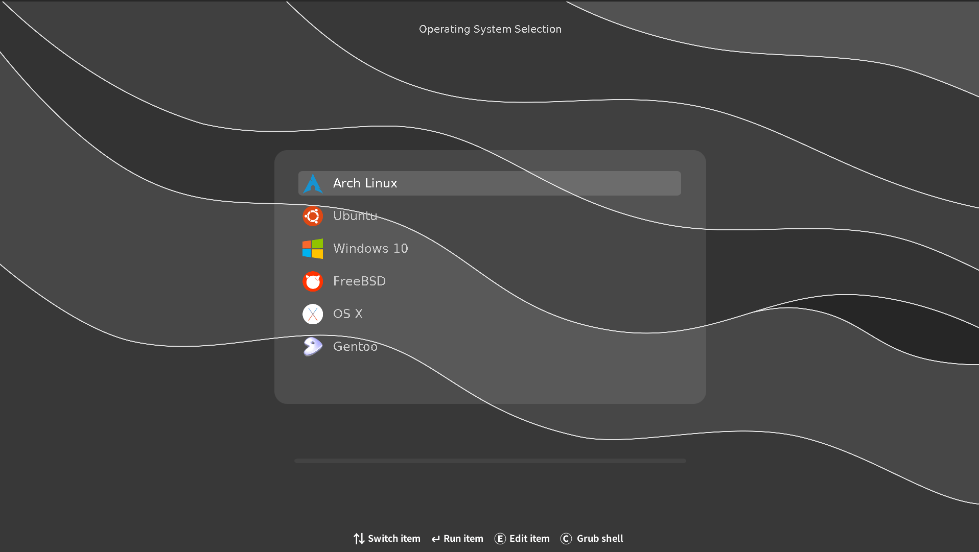 GitHub - obster-y/grub-theme-obs: A highly customizable grub theme
