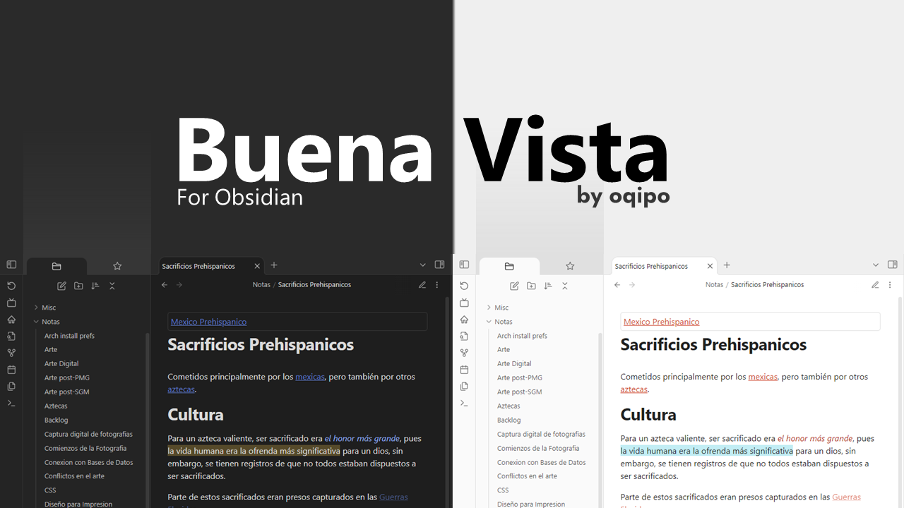 GitHub - oqipoDev/buena-vista-obsidian: Obsidian theme with small ...