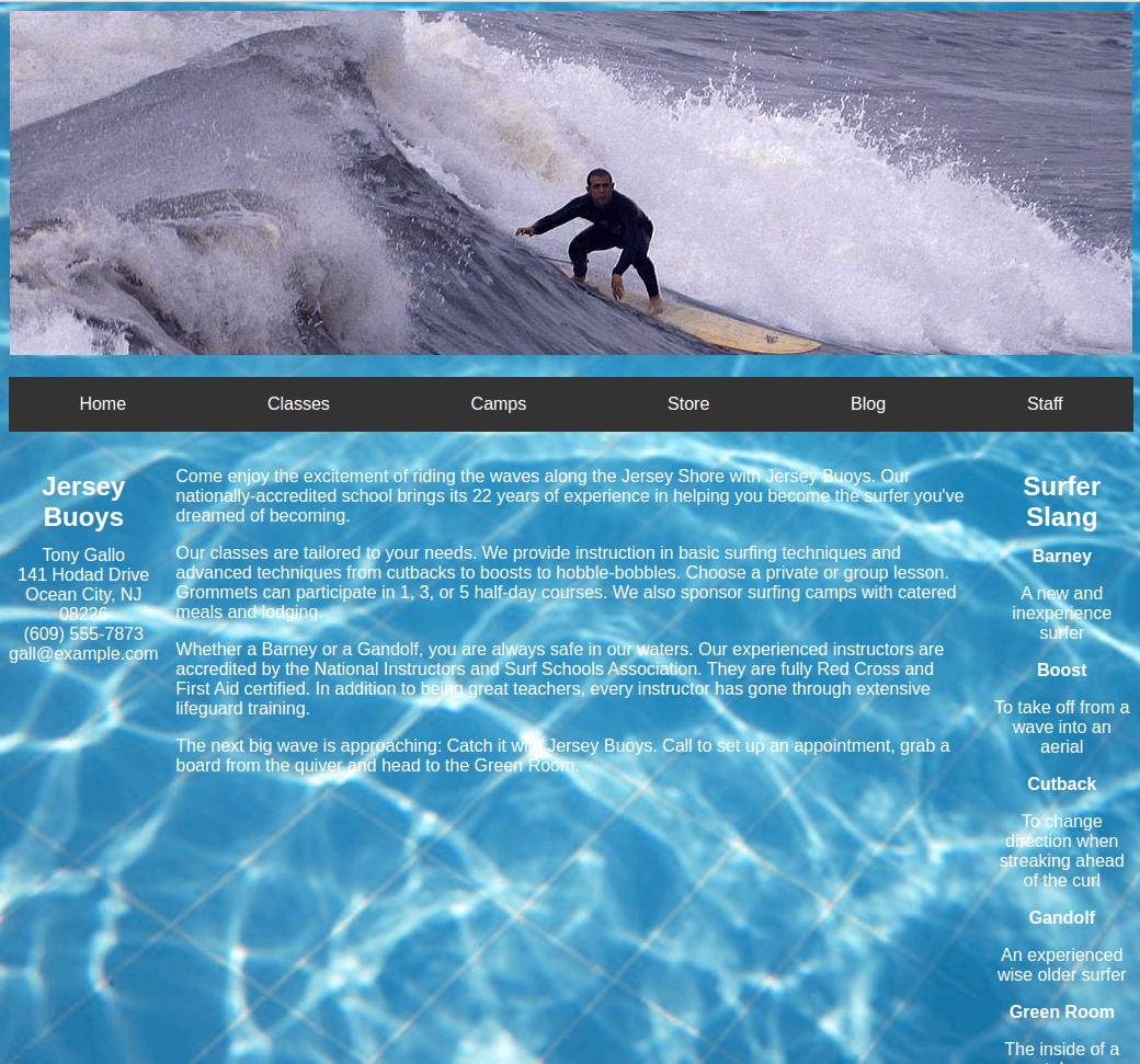 GitHub - hesbon-osoro/Jersey-Buoys: T5 Case Problem 4: Jersey Buoys