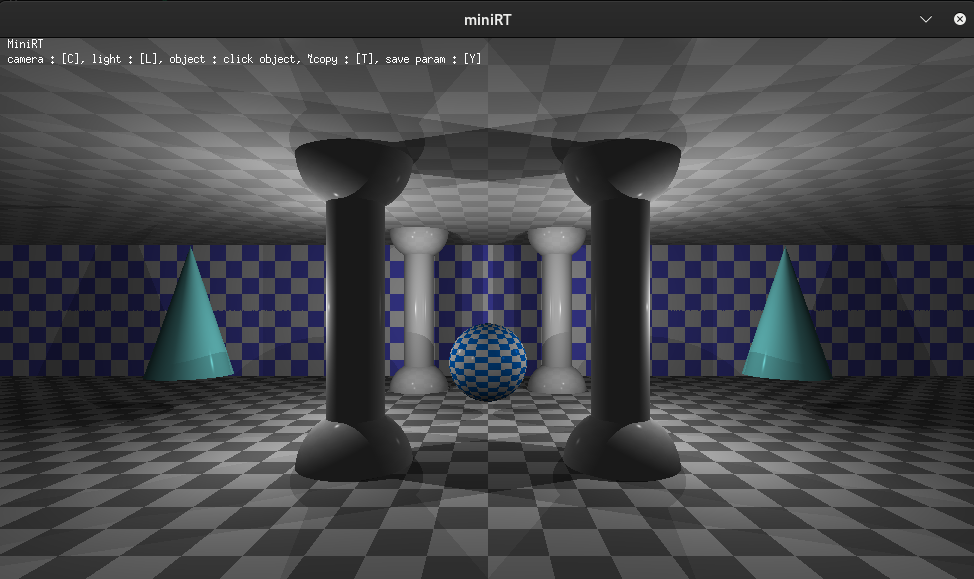 GitHub - Noulens/miniRT: This project is about creating a basic ray tracing engine in C.