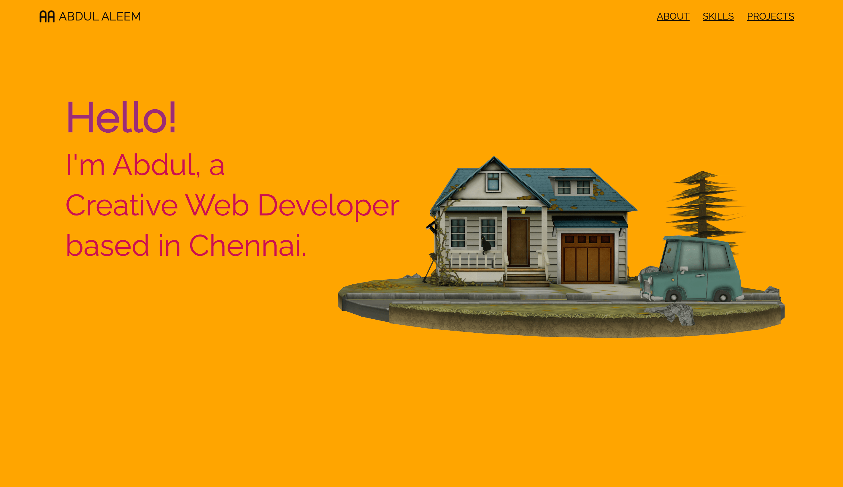 GitHub - abdulaleem01/Portfolio-R3F: React Three Fiber Project