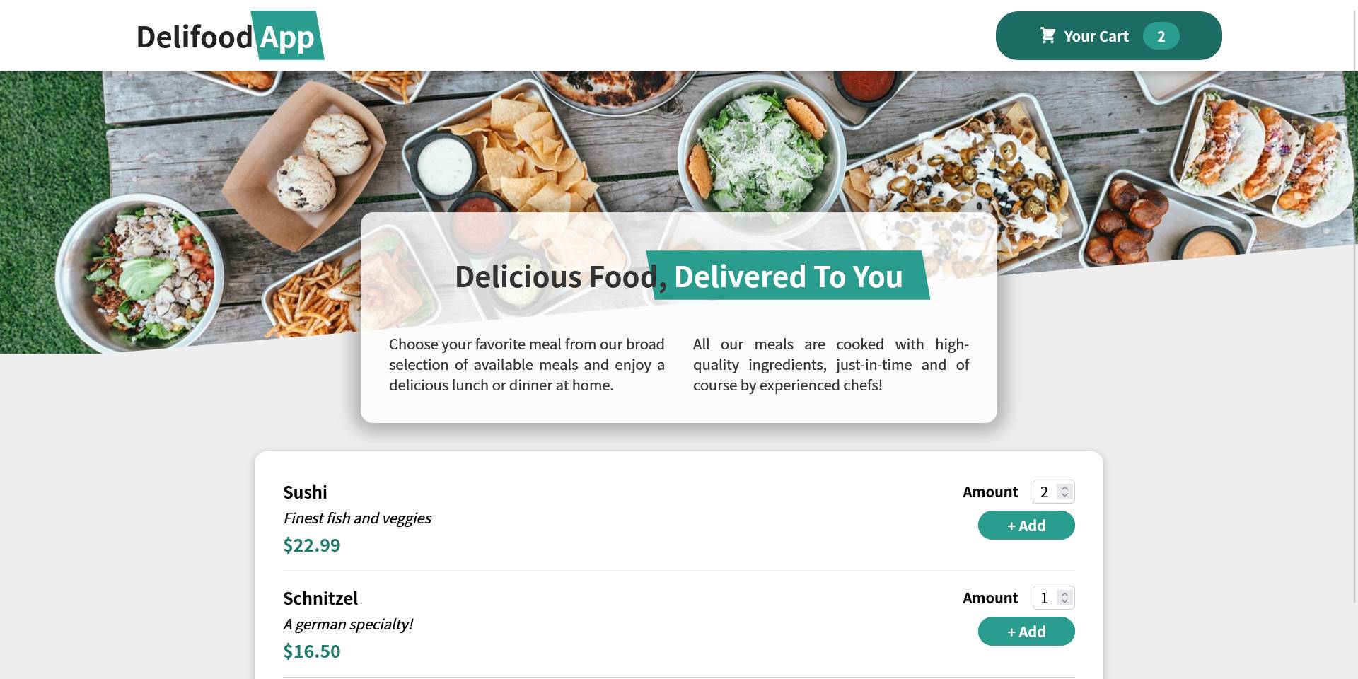 GitHub - saitamason/delifood: Demo food order app made with React.