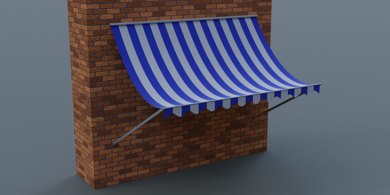 GitHub - vroegop-nu/blender-asset-awning: Bender 3D geometry nodes asset for generating awnings